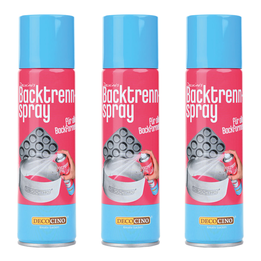 Baking release spray storage pack for greasing baking pans from Decocino